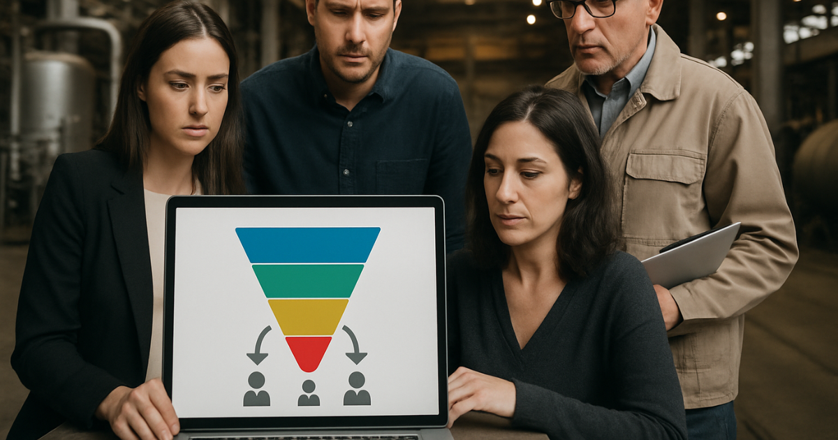 Funil de vendas para indústrias: Guia para conversão de leads B2B